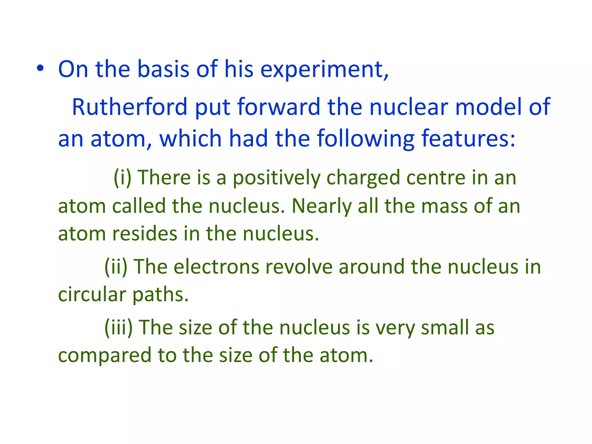 Structure of Atom | PPTX