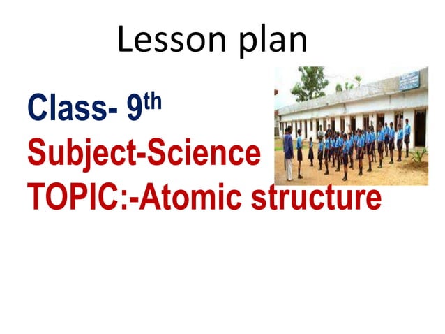 Structure of Atom | PPTX | Chemistry | Science