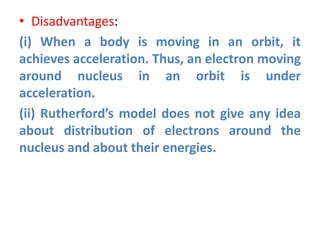 Structure of atom | PPTX