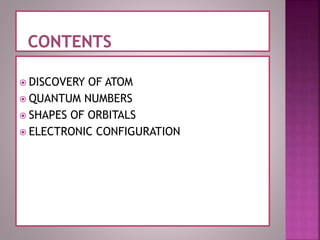Structure of atom | PPTX