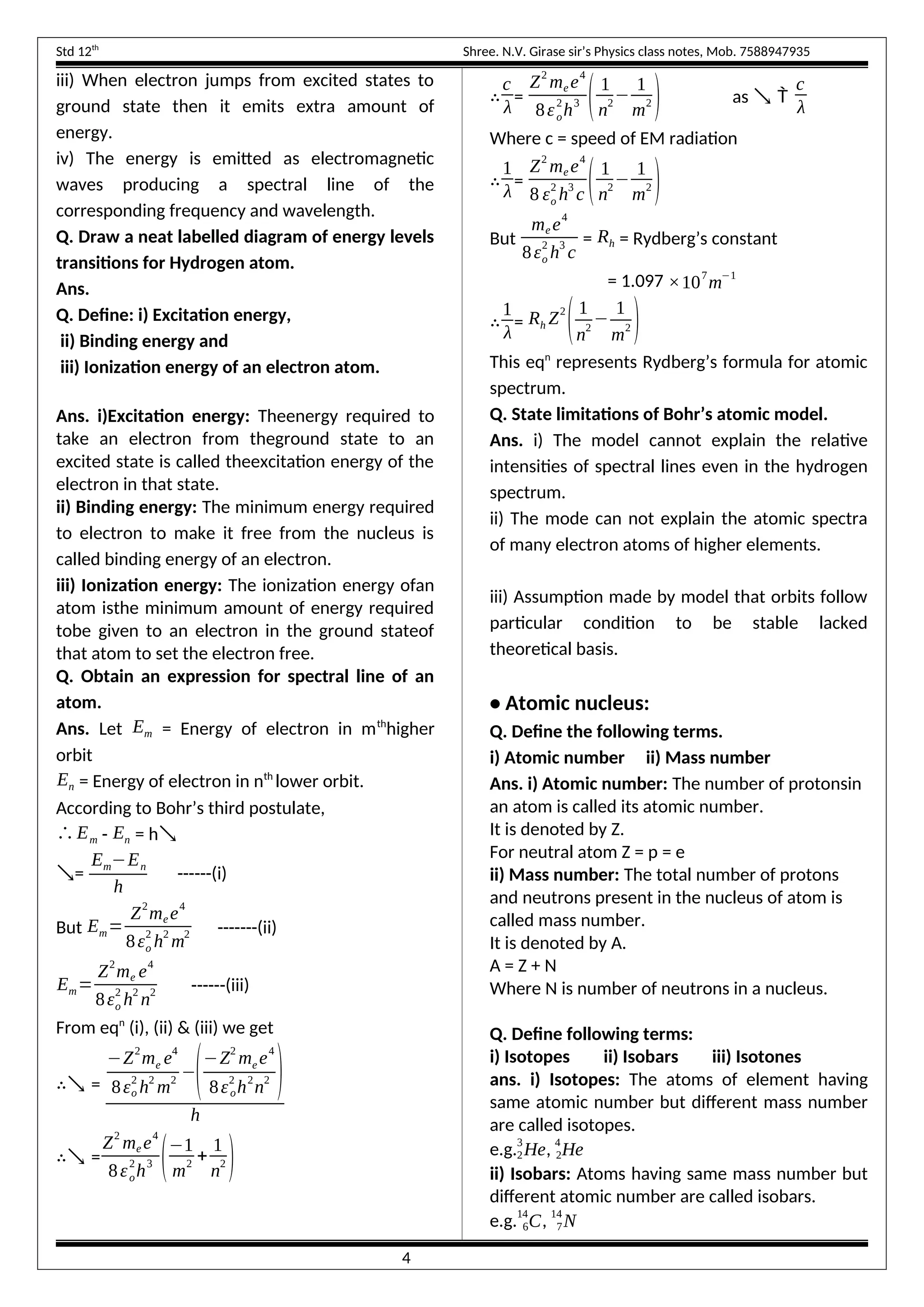 Structure of atom and nucleus class 12.docx