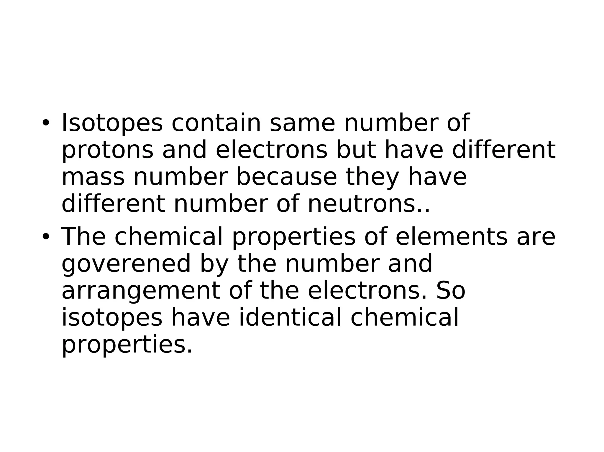 Structure Of Atom Igcse Ppt