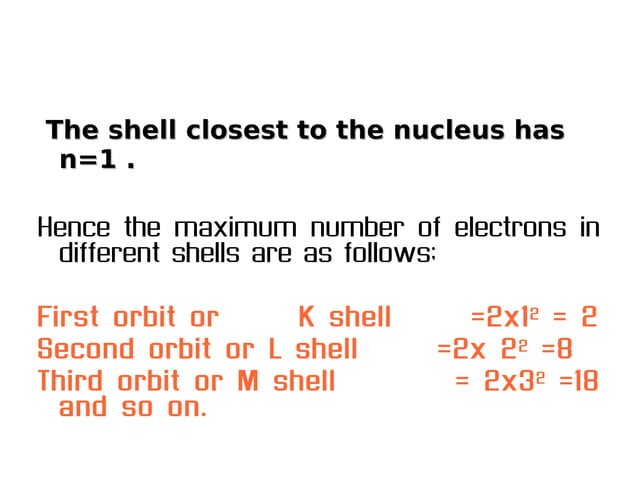 Structure Of Atom Igcse Ppt
