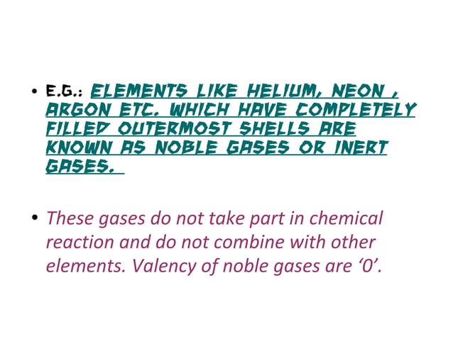 Structure Of Atom Igcse Ppt