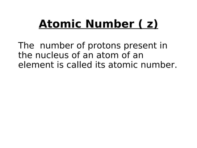 Structure Of Atom Igcse Ppt