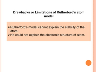 Structure of atom plus one focus area notes | PDF