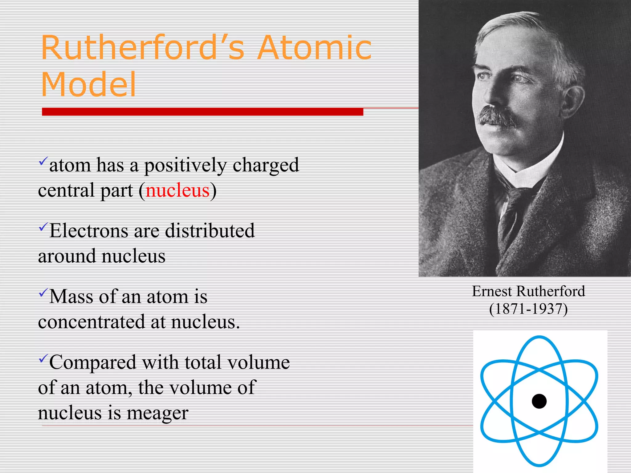 Structure of atom ppt | PPT