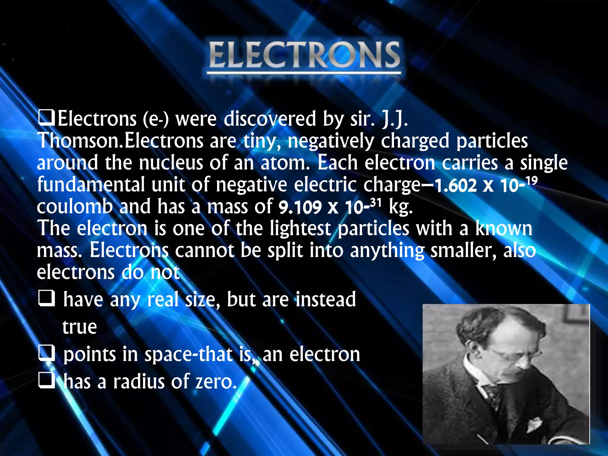 Structure of atom ppt by shiva prasad class 9th a | PPTX