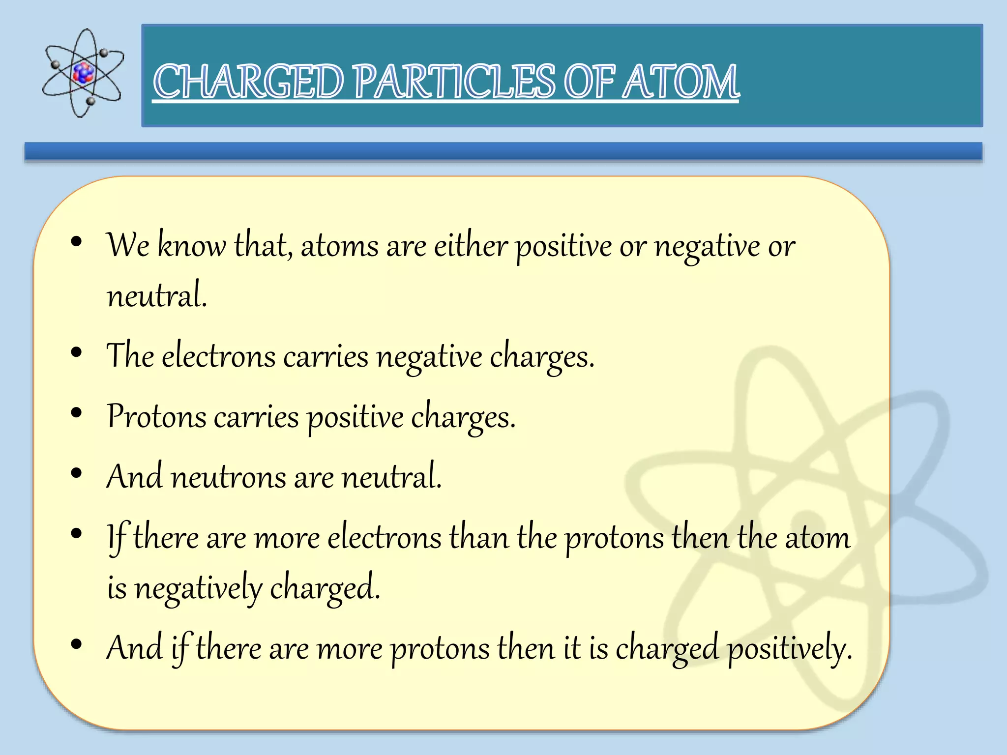 Structure of atoms | PPTX | Chemistry | Science