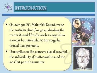 Structure of atoms | PPTX | Chemistry | Science