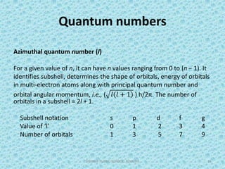 Structure of atom | PPTX
