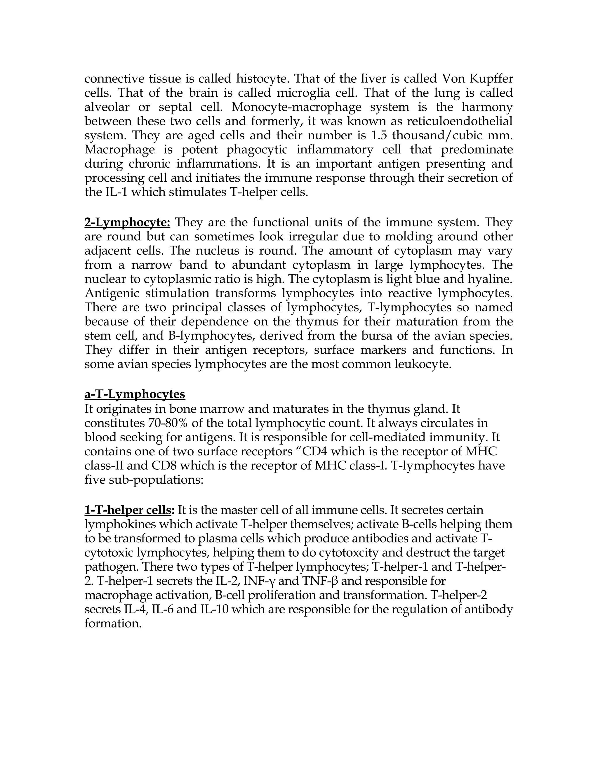 Structure of avian immune system Dr Fares El-Khayat | DOC