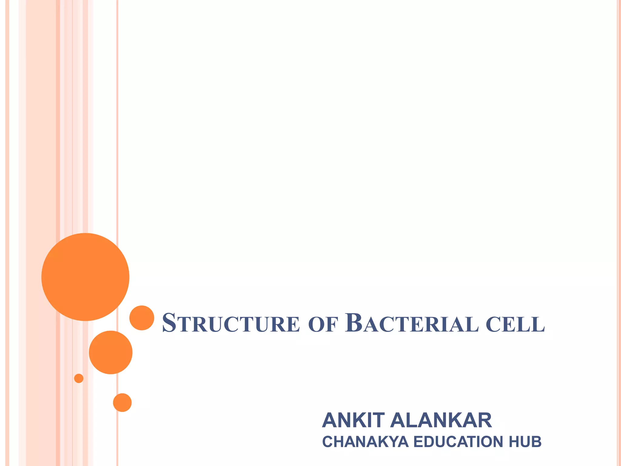 Structure of bacterial cell | PPT