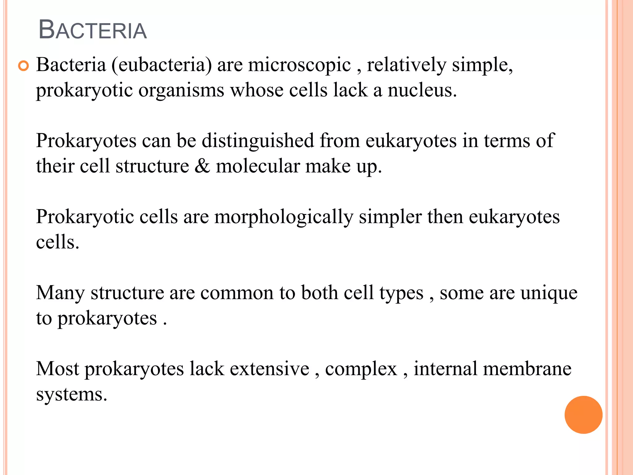 Structure of bacterial cell | PPTX
