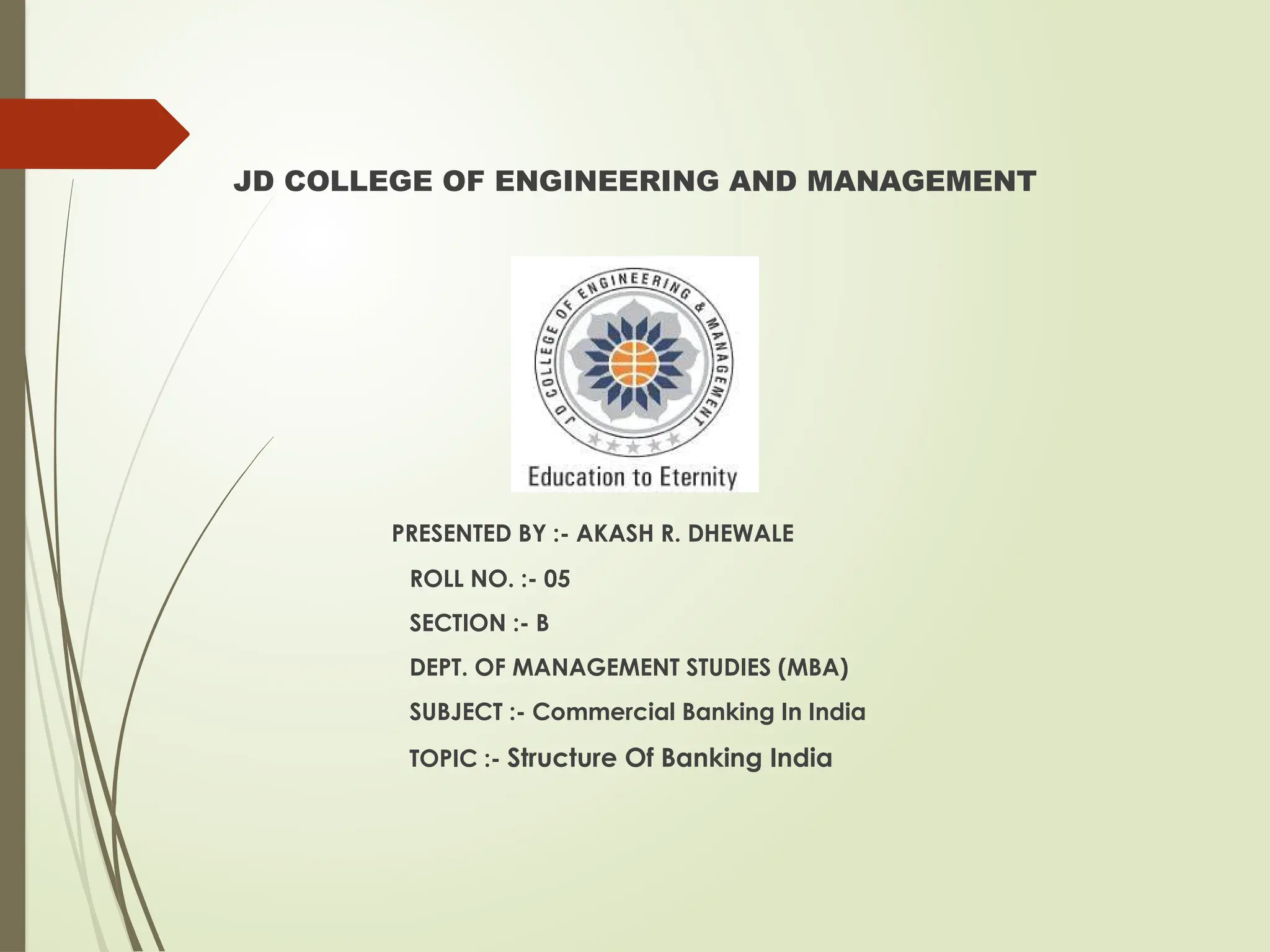 structure of banking india ppt akash.pptx