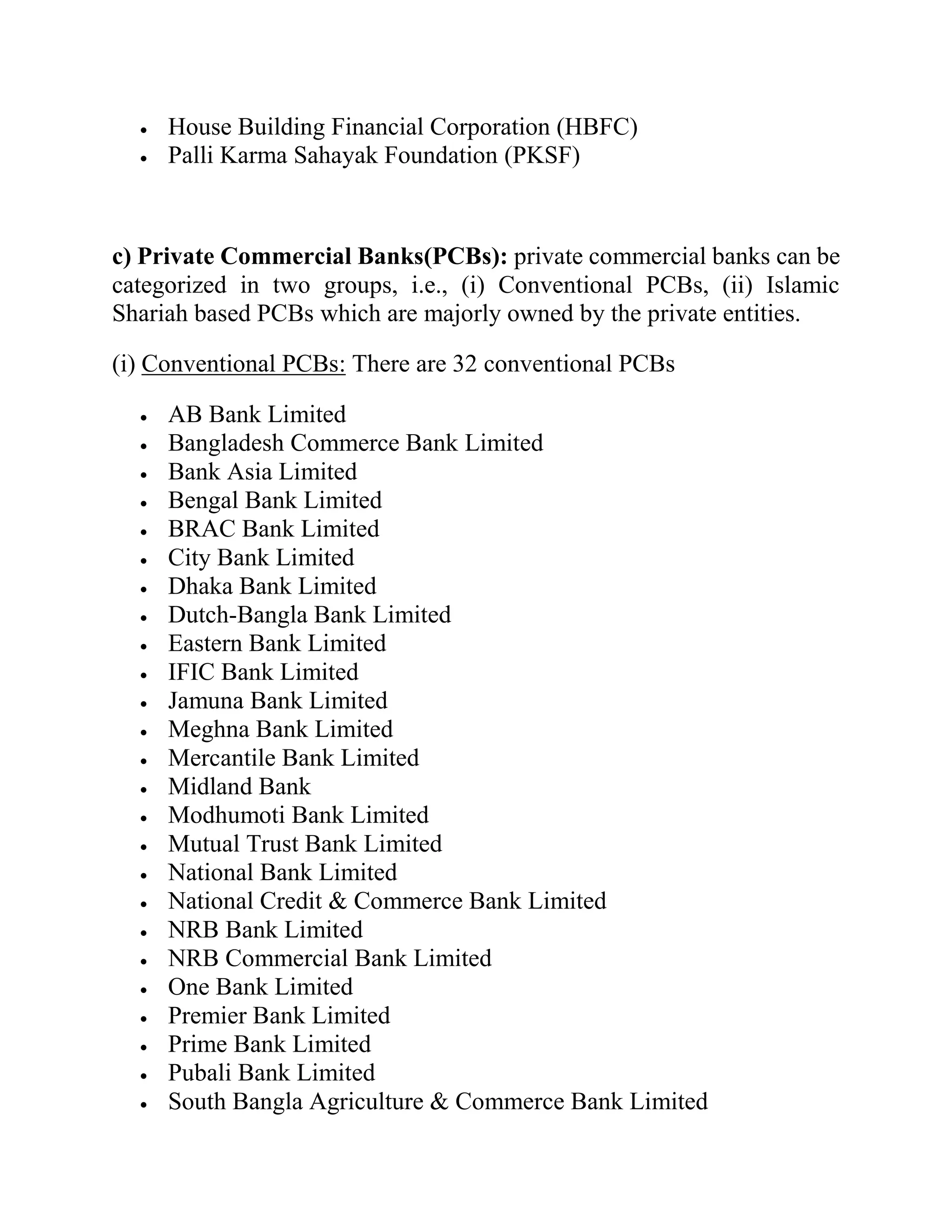 Structure of Banking Industry in Bangladesh, BIN- 305 | PDF