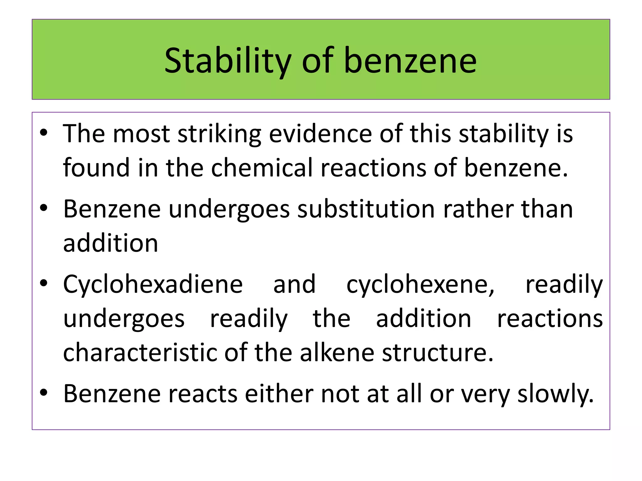 Structure of benzene | PPTX