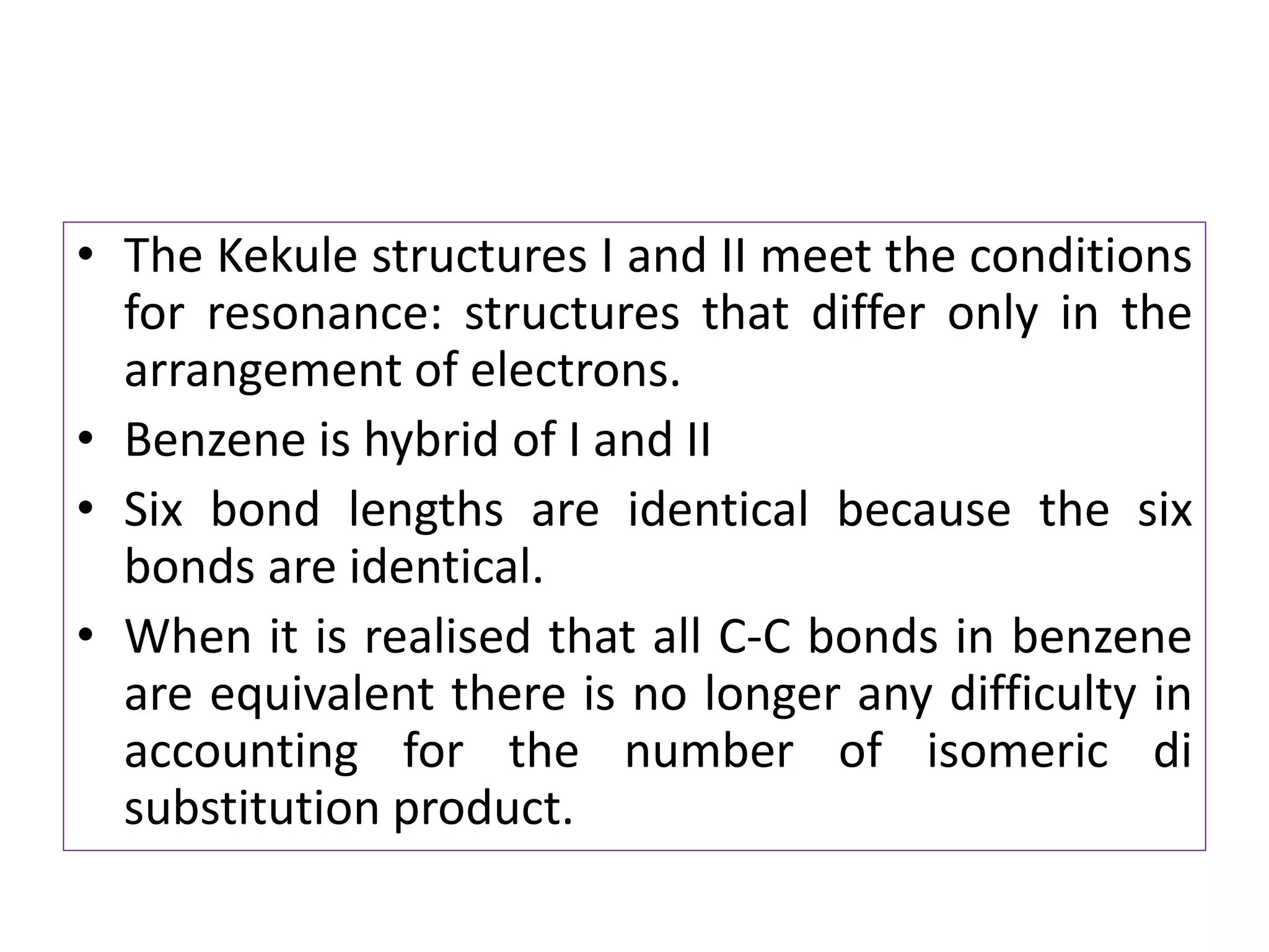 Structure of benzene | PPTX