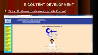Structure of C++ - R.D.Sivakumar | PPT