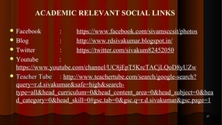 Structure of C++ - R.D.Sivakumar | PPT