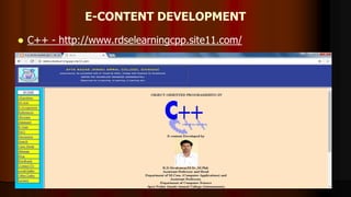 Structure of C++ - R.D.Sivakumar | PPT
