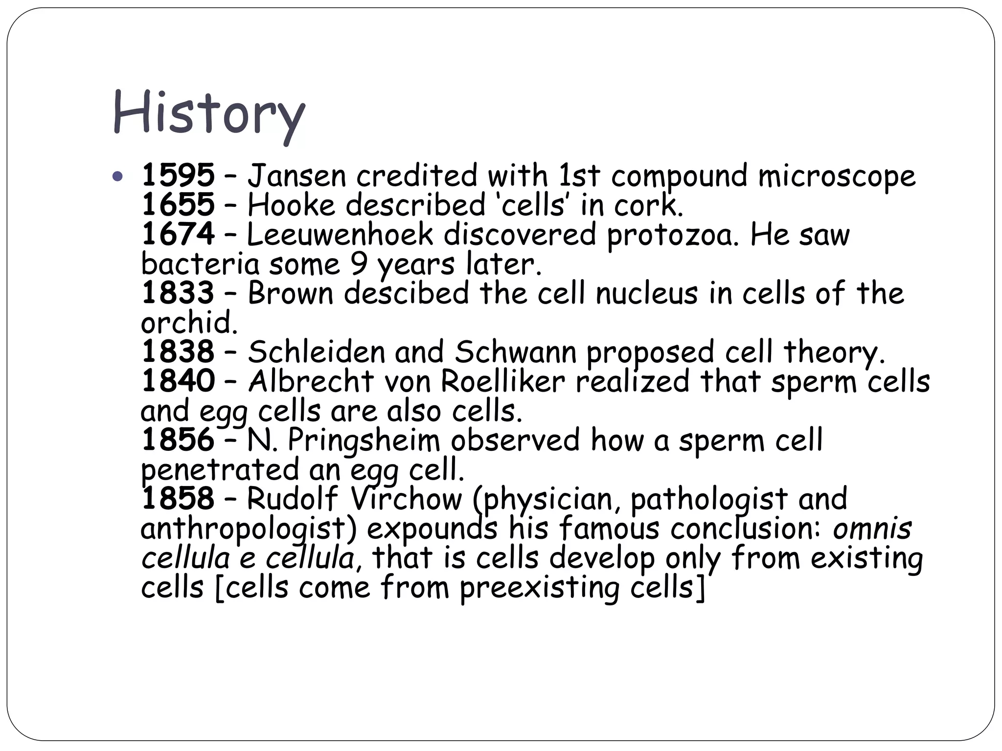Structure of cell components and functions | PPTX