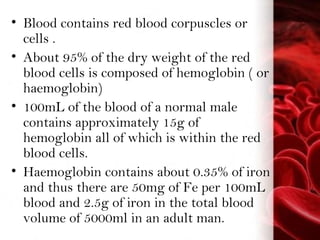 Structure of chlorophyll & haemoglobin | PPT