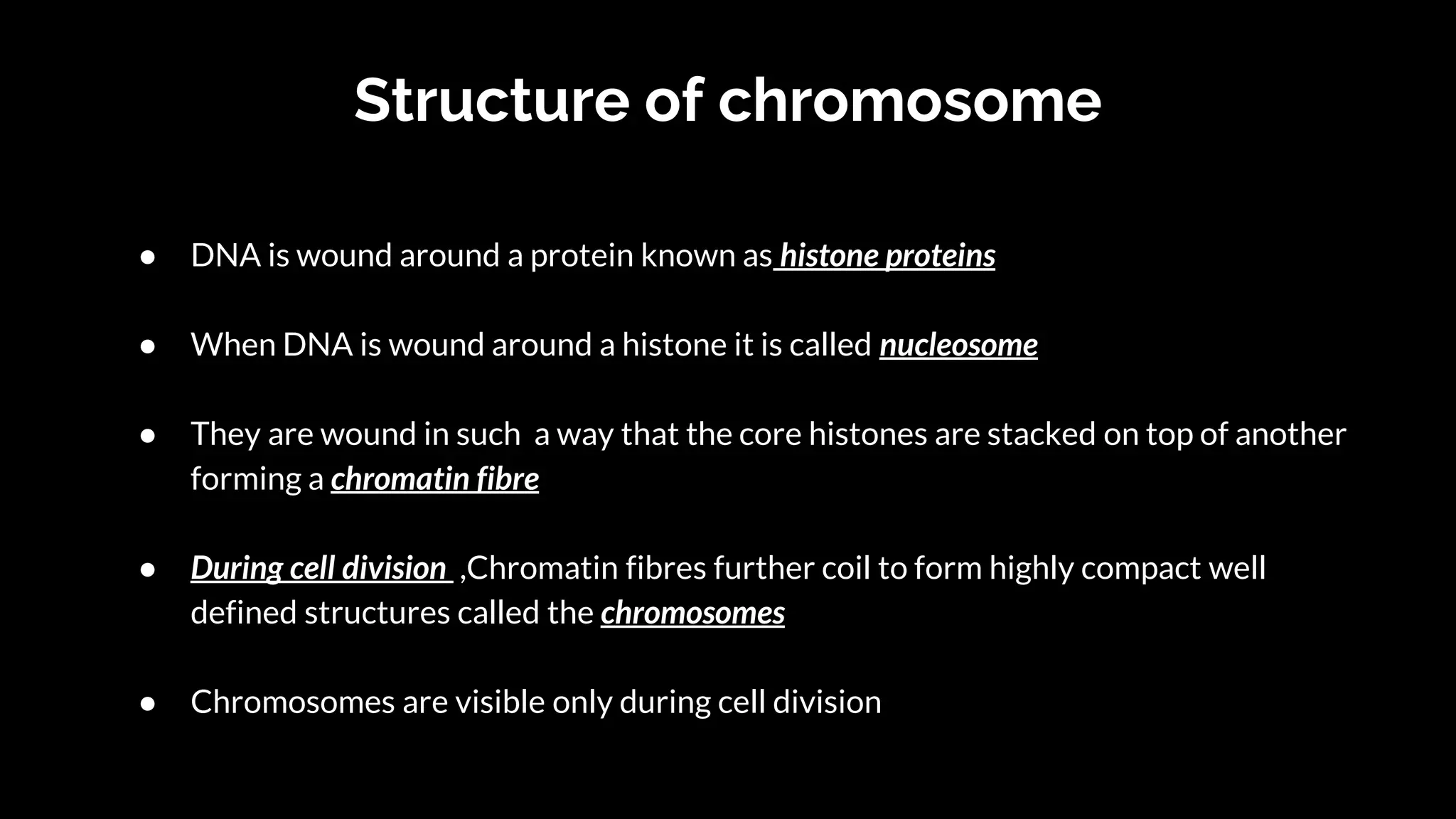 Structure of chromosome, cell cycle and cell division | PPTX