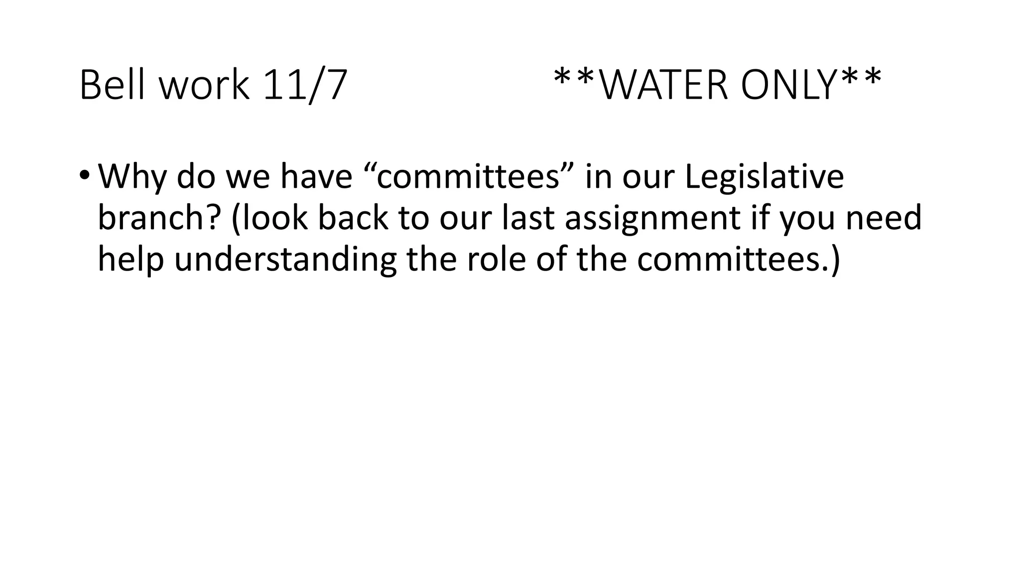 Structure of congress | PPT