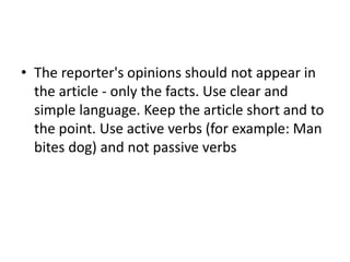 Structure of contemporary newspaper. | PPTX