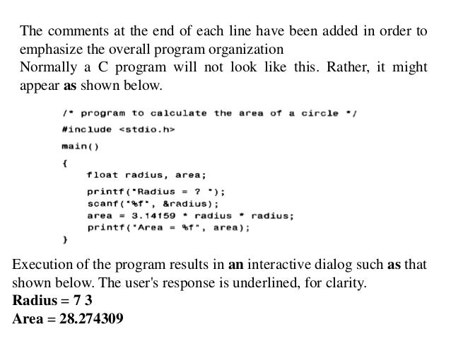 Structure of c_program_to_input_output