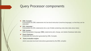 Structure of dbms | PPTX