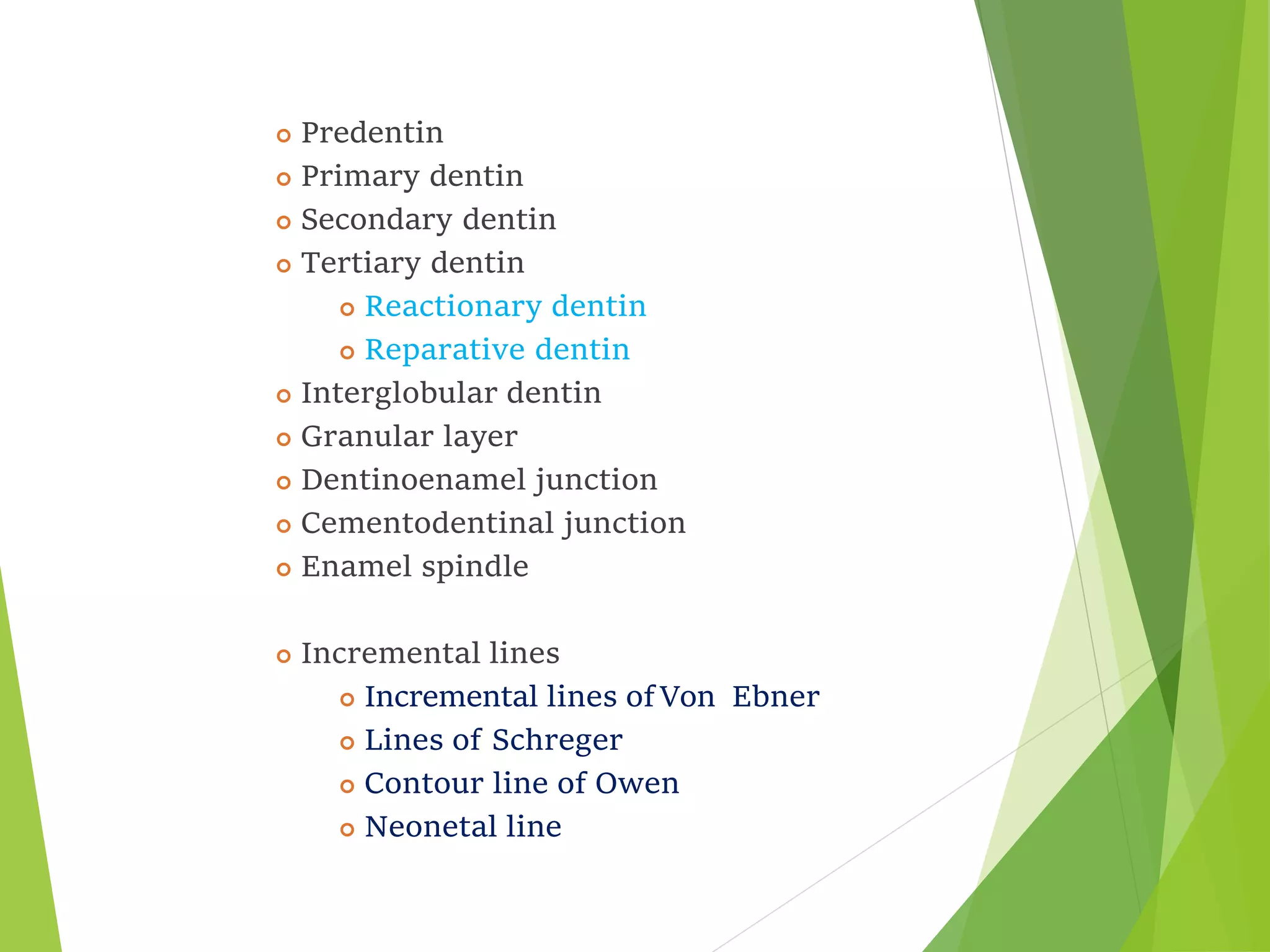 Structure of dentine | PPTX