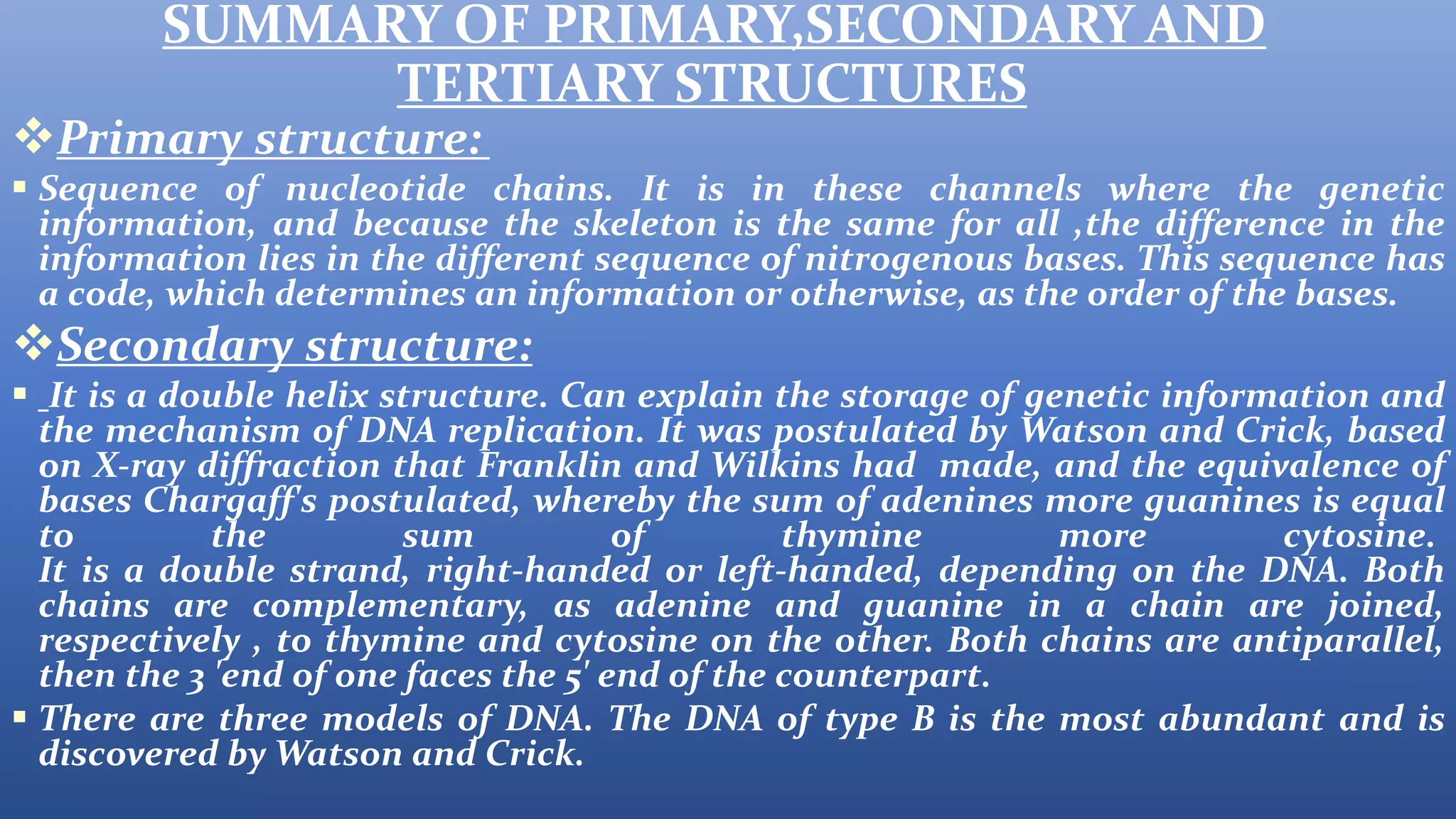 Structure of dna | PPTX | Chemistry | Science
