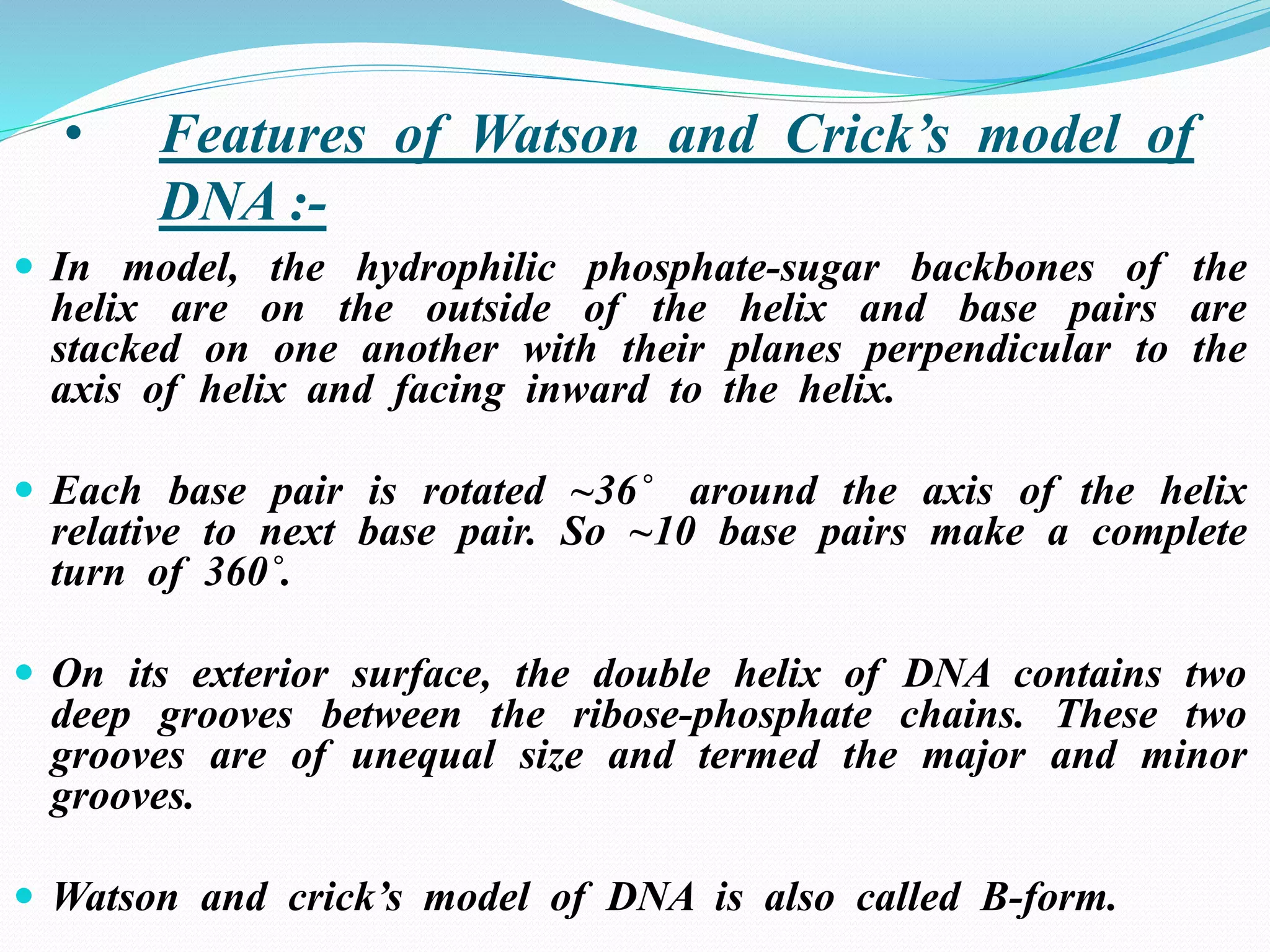 Structure of dna | PPTX