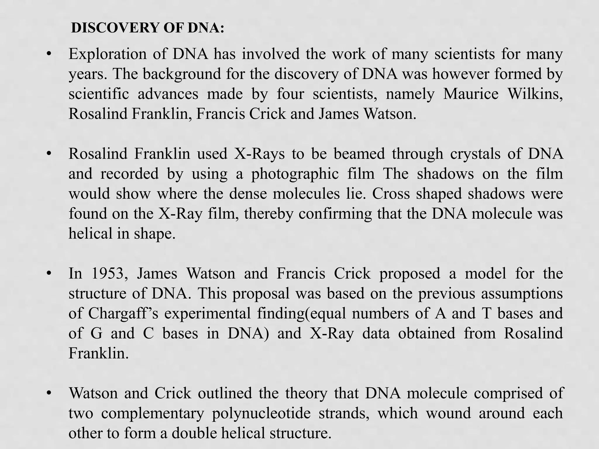 Structure of dna | PPTX