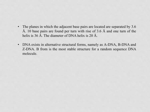 Structure of dna | PPTX | Chemistry | Science