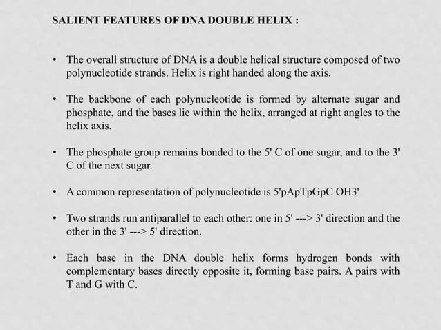 Structure of dna | PPTX | Chemistry | Science