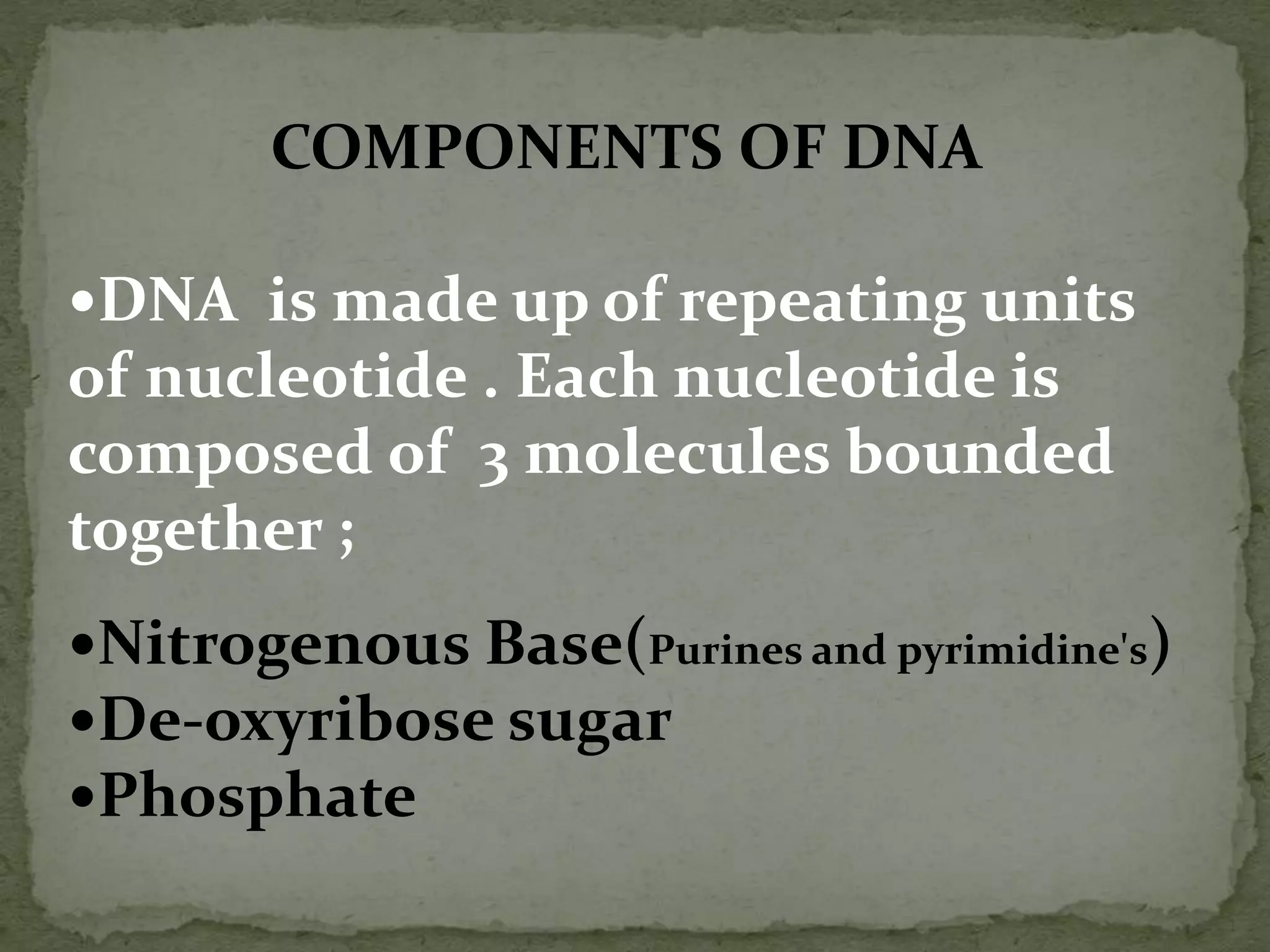 Structure of DNA by syed aasim haq | PPTX