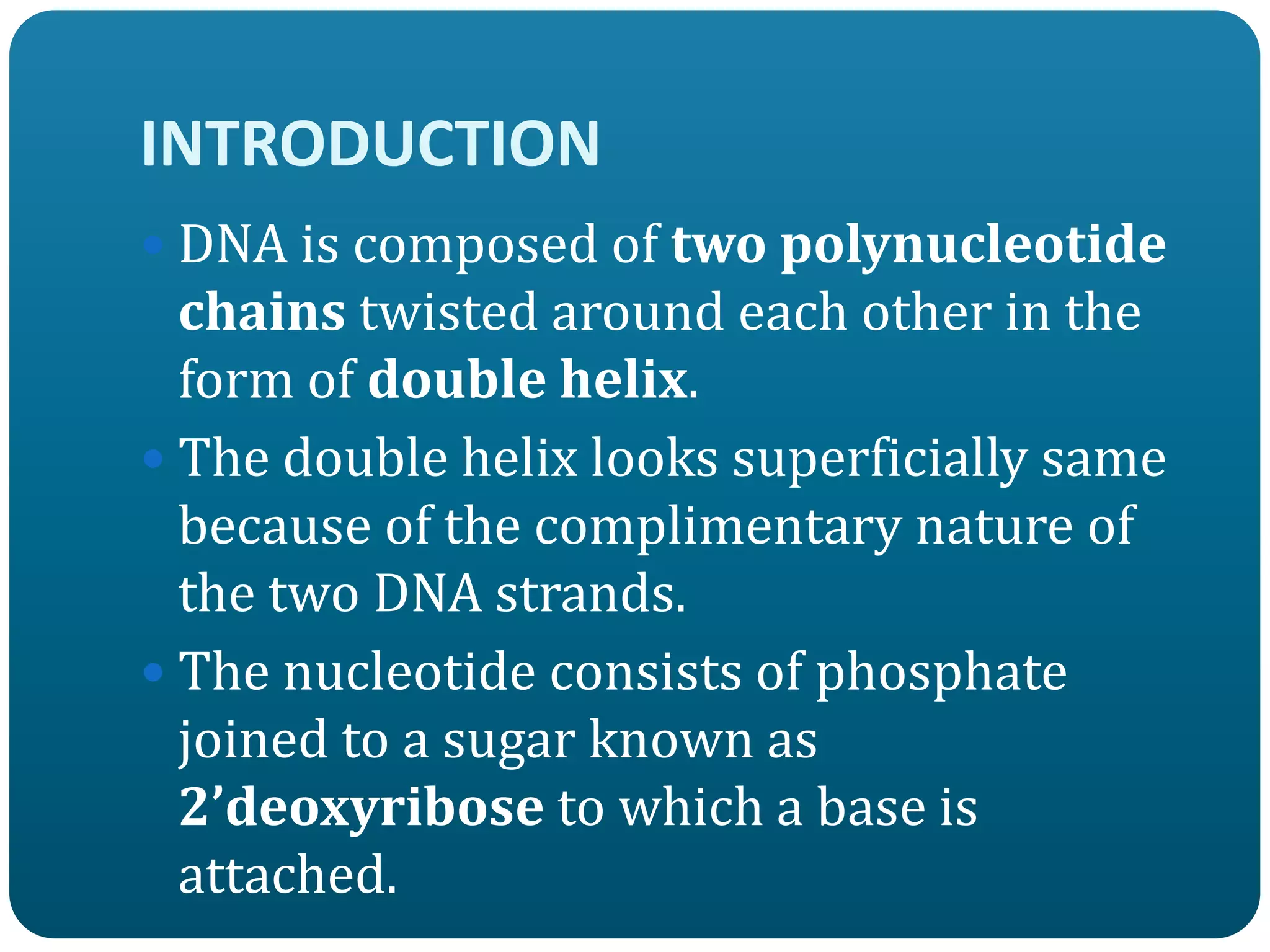 Structure of dna , dna polymorphism | PPTX