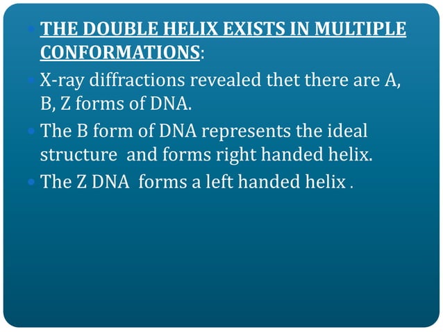 Structure of dna , dna polymorphism | PPTX | Chemistry | Science