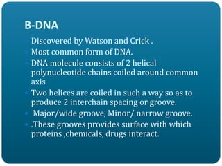 Structure of dna , dna polymorphism | PPTX