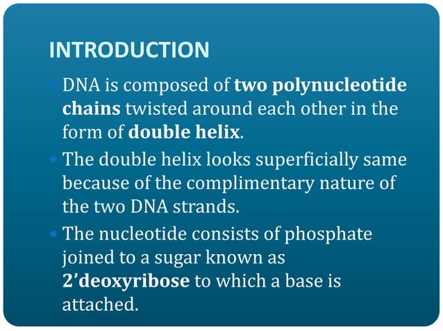 Structure of dna , dna polymorphism | PPTX | Chemistry | Science