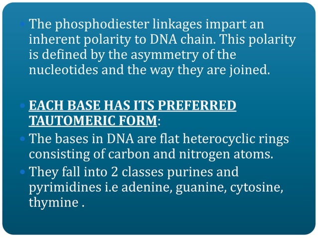 Structure of dna , dna polymorphism | PPTX | Chemistry | Science