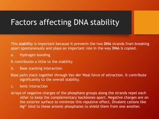 Structure of DNA | PPTX | Chemistry | Science