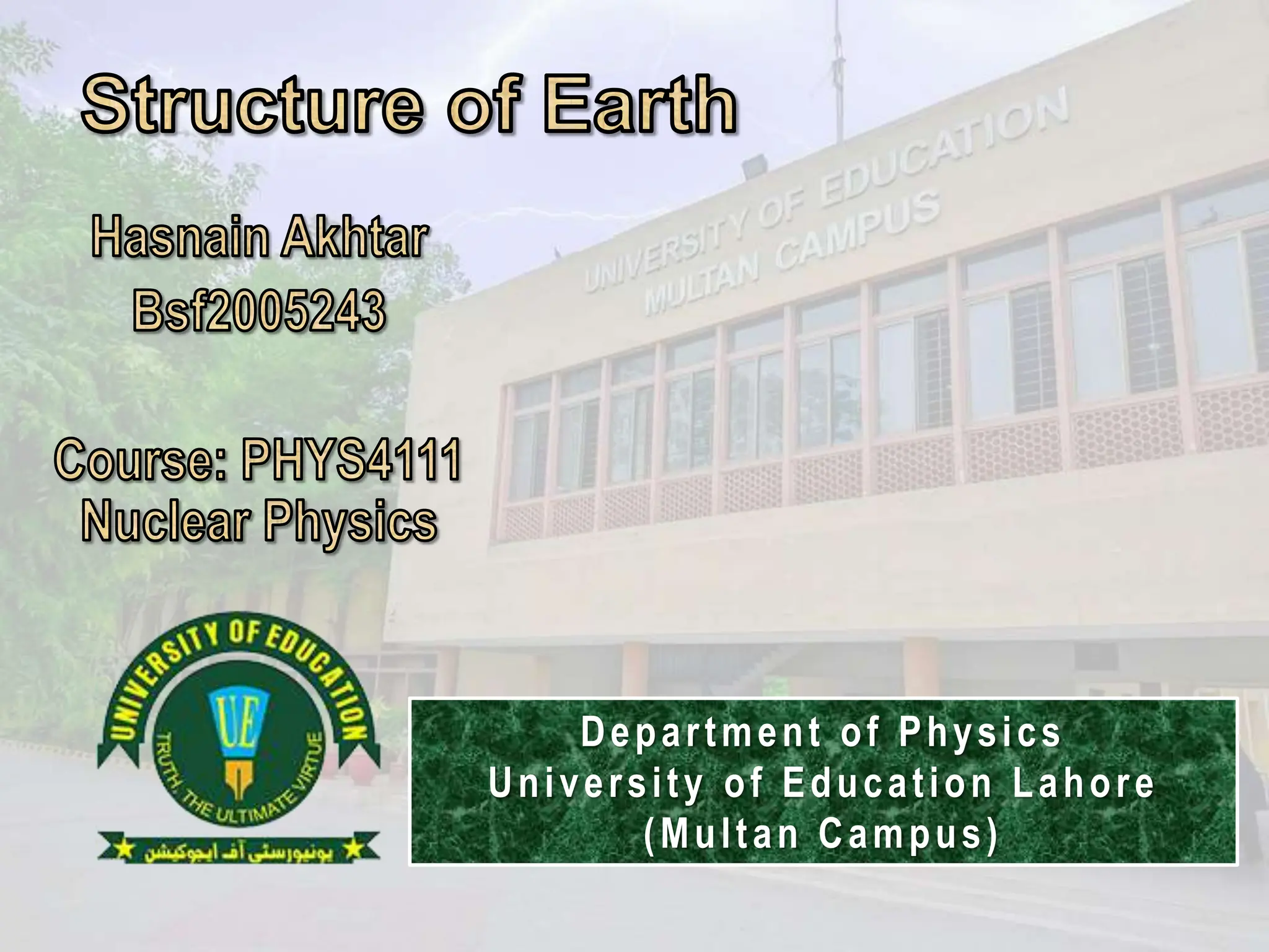 Structure of Earth PPT.pptx