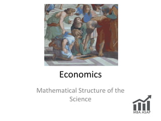 Structure of Economics | PPT