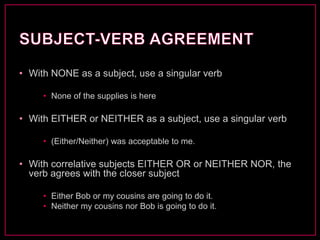 Structure of english | PPTX