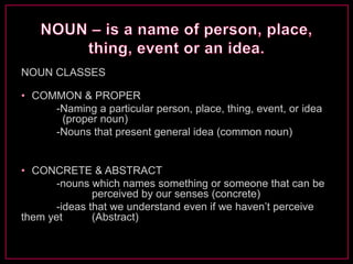 Structure of english | PPTX