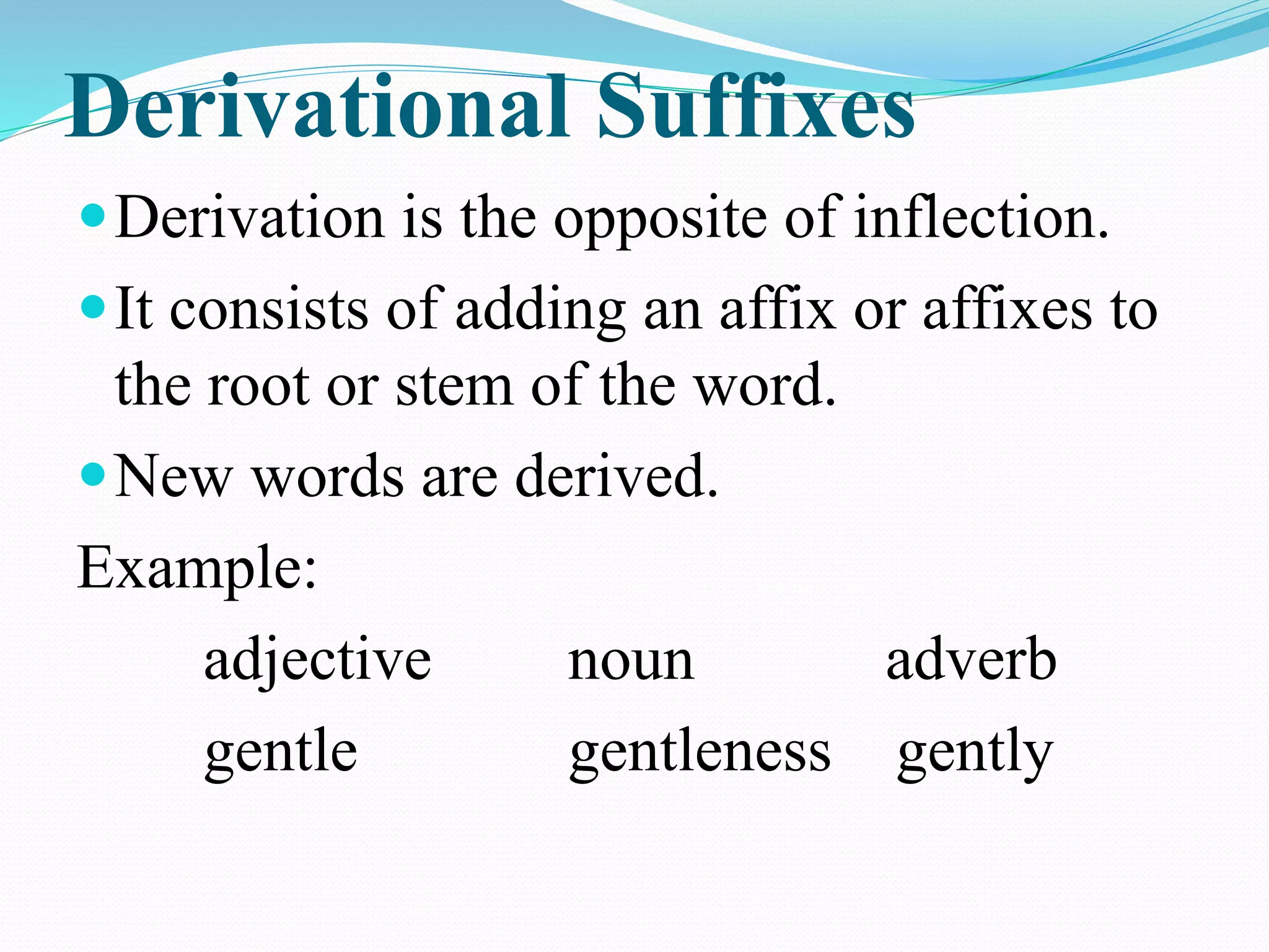 Structure of english-_affixes1 | PPTX